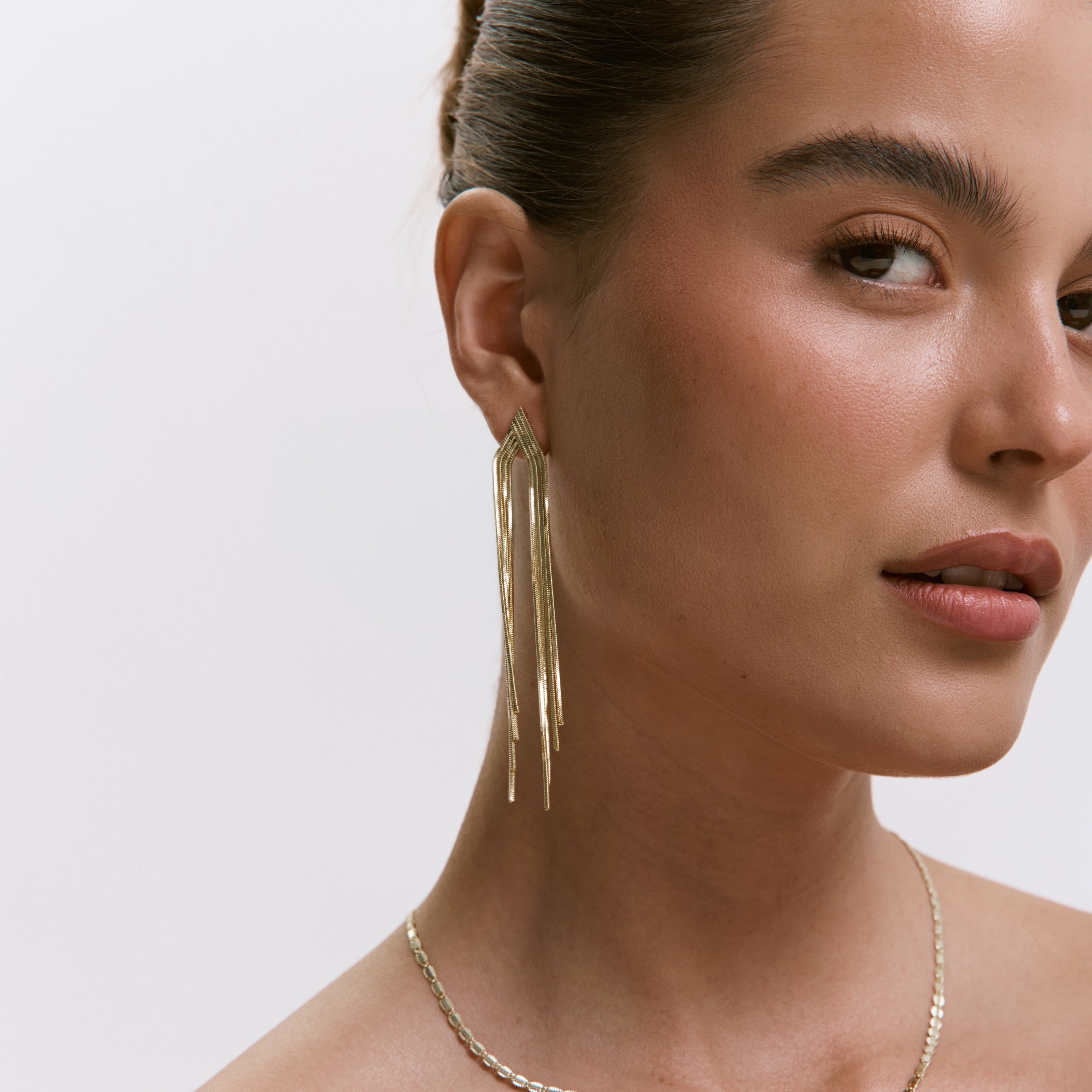עגילי Storm זהב – Danon Jewellery