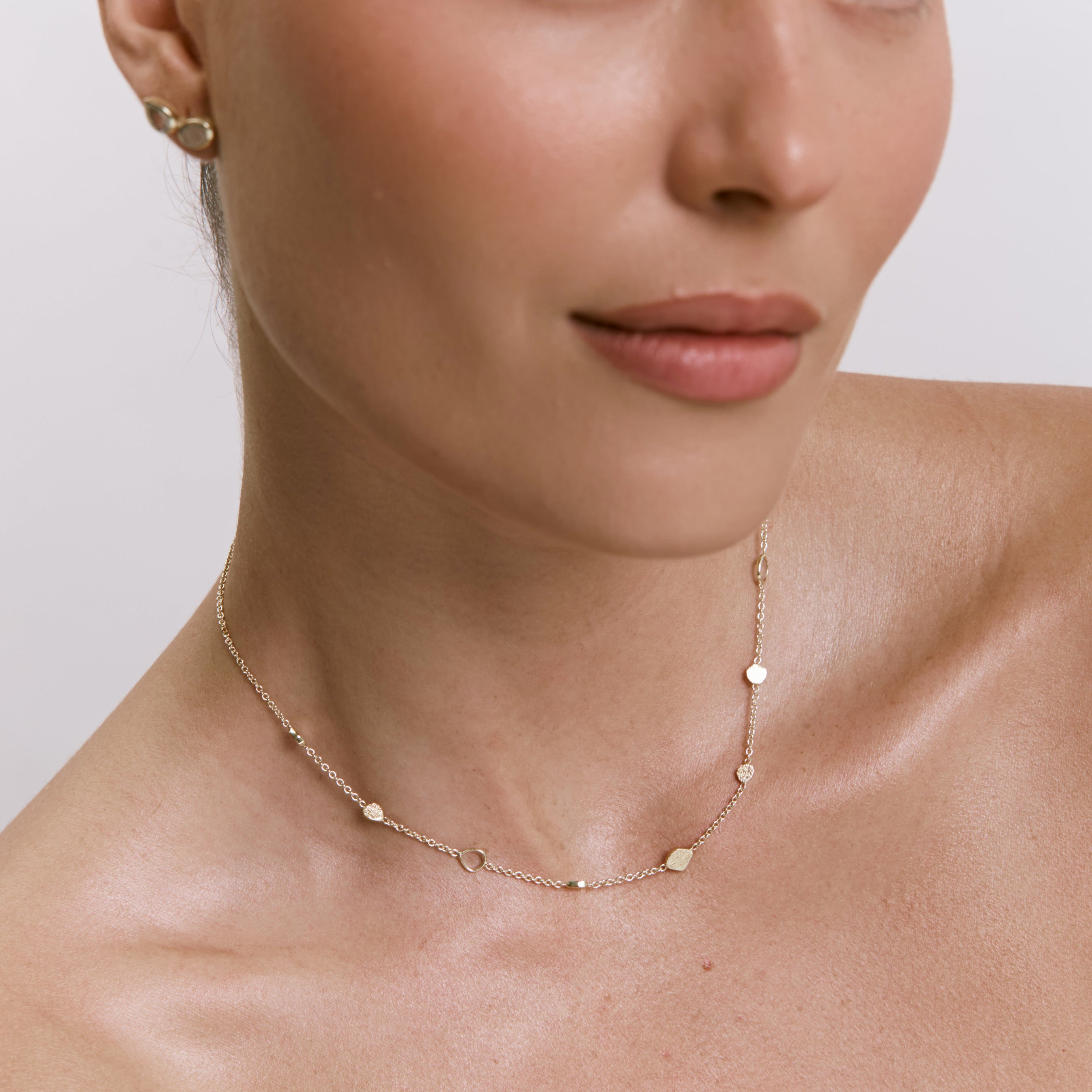 שרשראות לנשים - שרשרת כסף, זהב מעוצבת לאישה – Danon Jewellery