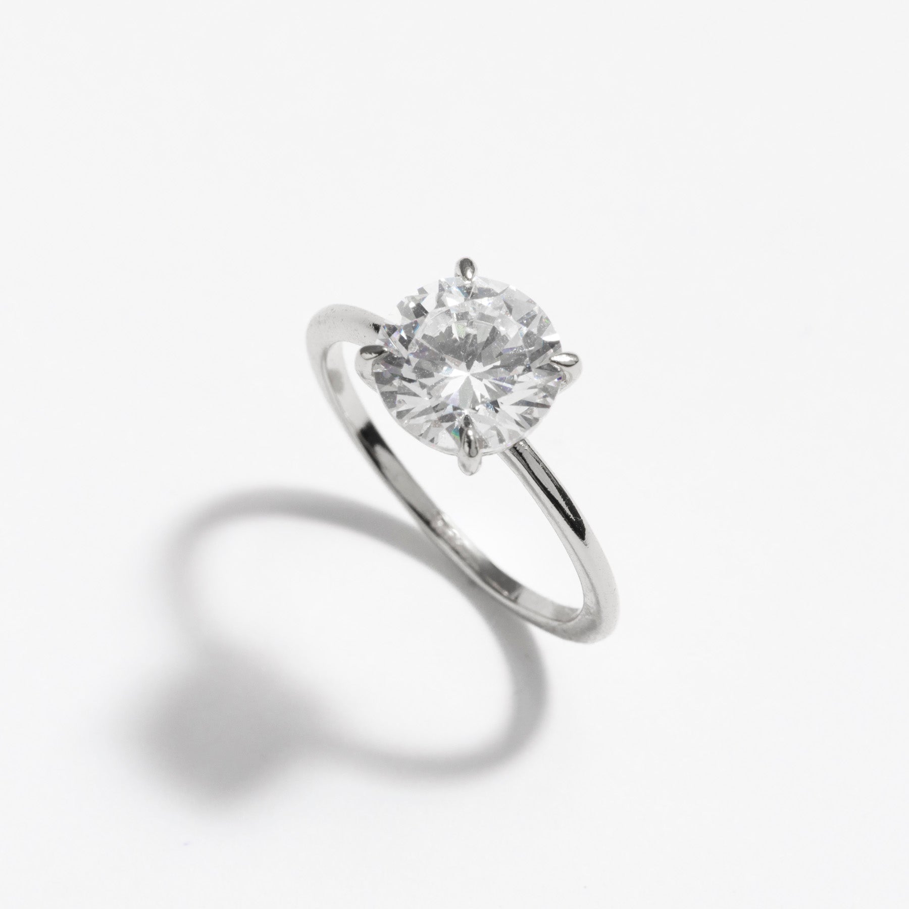 טבעת Keilani כסף קריסטל – Danon Jewellery